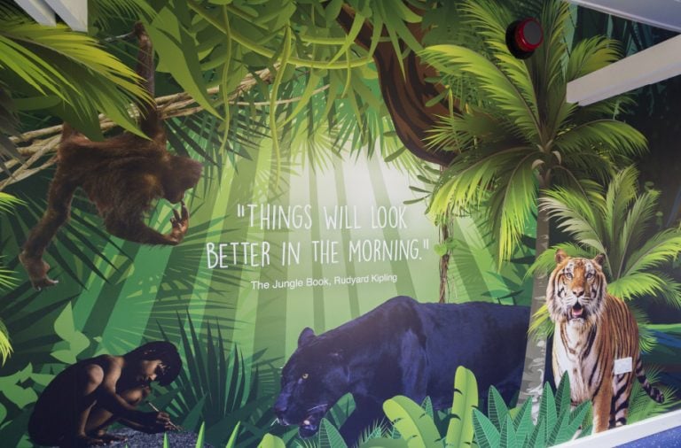 Ryedene School Wall Art, English Literature Theme - Promote Your School