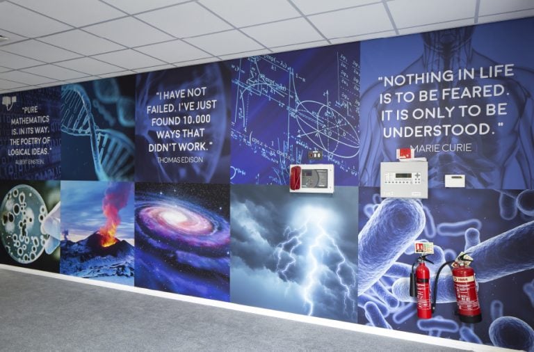 Science Walls Wall Art - Brampton Manor Sixth form - Promote Your School
