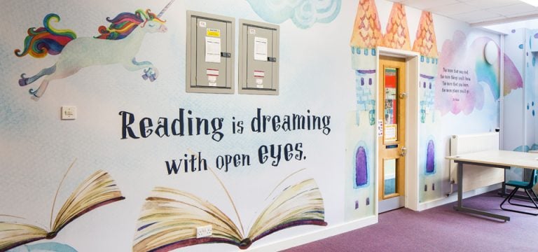 Promote reading through your school's walls - Promote Your School