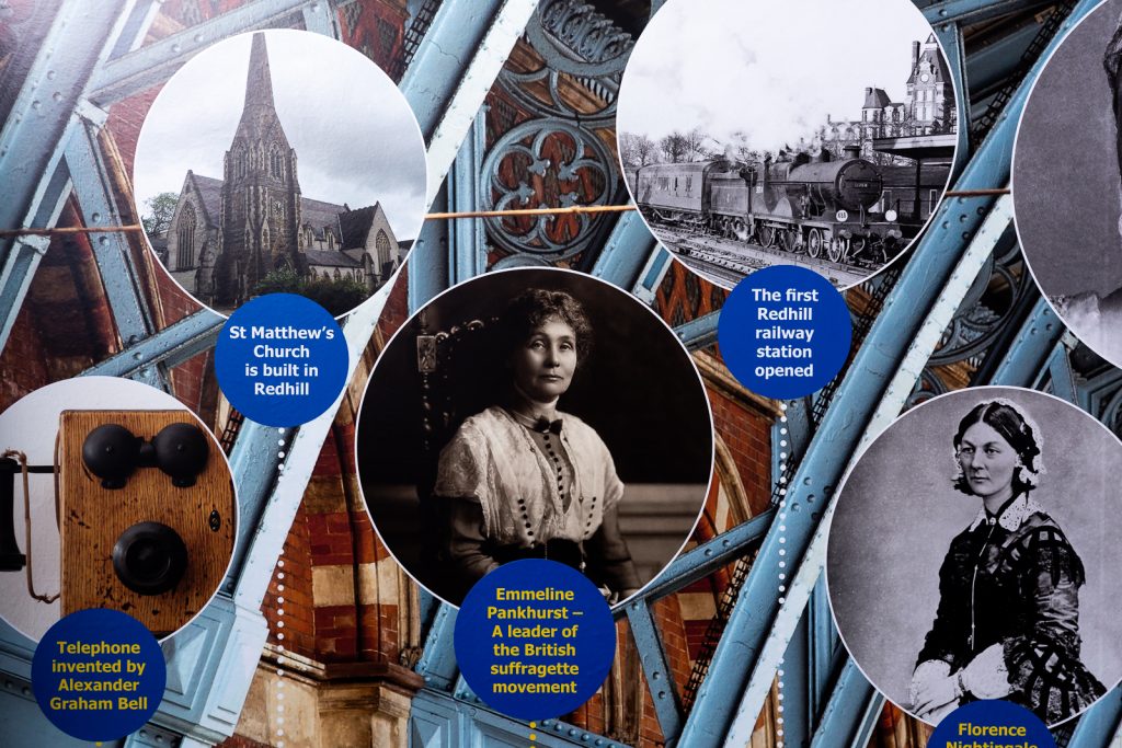 St Matthew's School - History Timeline Wall Art - Promote Your School