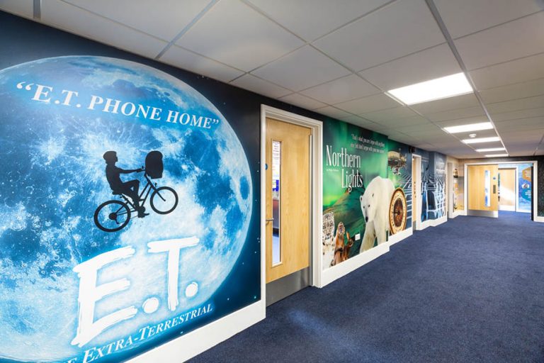 Lee Chapel Primary School Year 5 Literacy Corridor