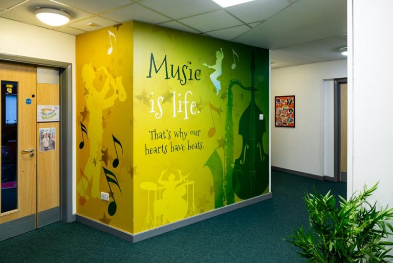 Middleton Primary School Values Wall Art - Promote Your School