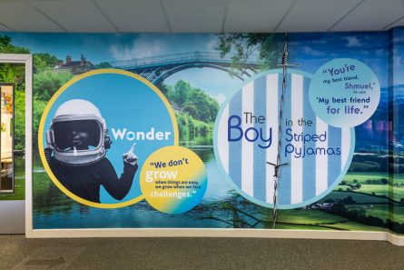 Hadley Learning Community Literacy Corridor - Promote Your School