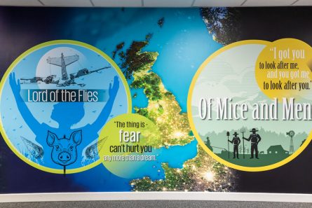 Hadley Learning Community Literacy Corridor - Promote Your School