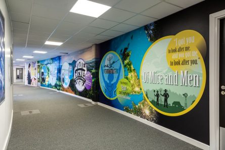 Hadley Learning Community Literacy Corridor - Promote Your School