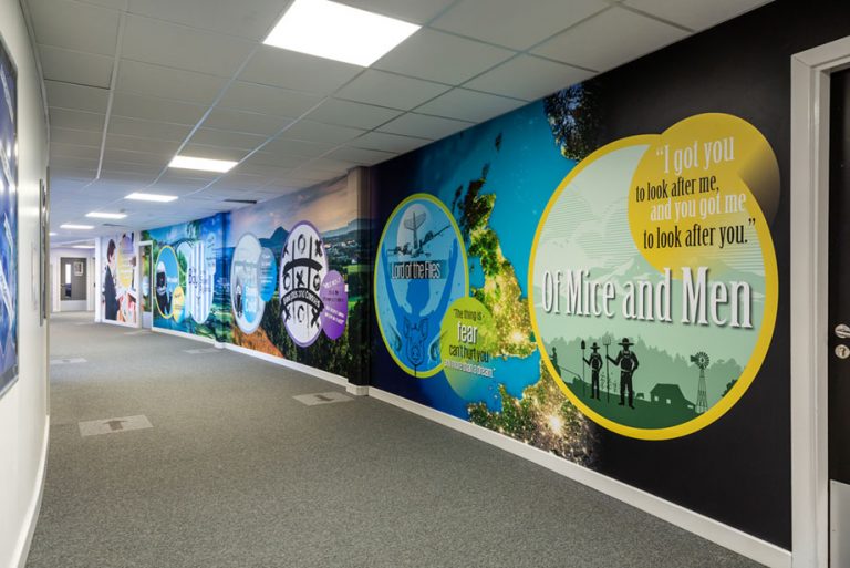 Hadley Learning Community Literacy Corridor - Promote Your School