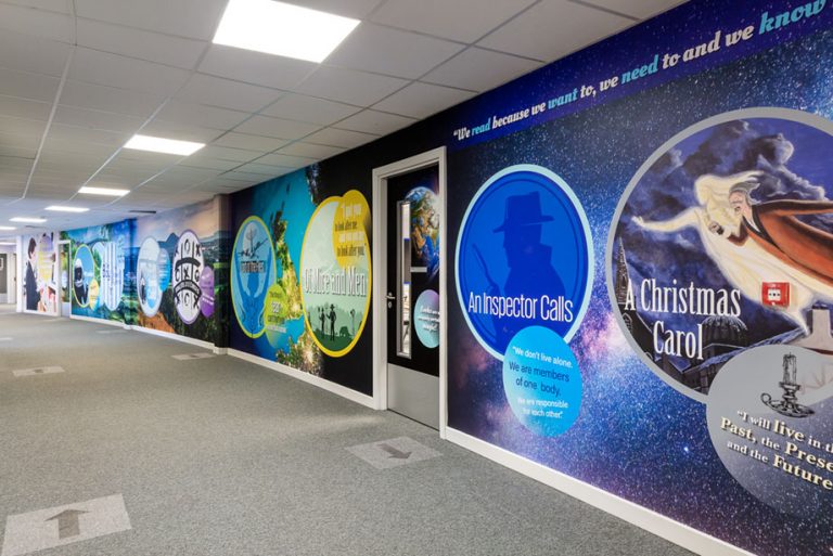 Hadley Learning Community Literacy Corridor - Promote Your School