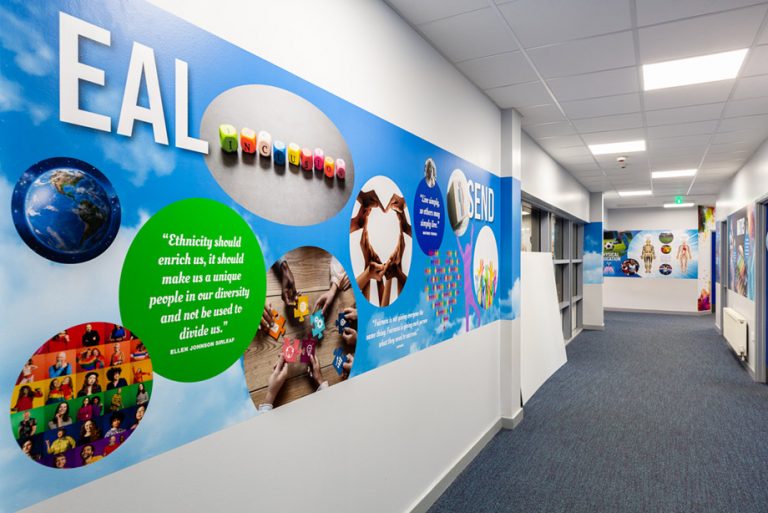Hunsbury Park Primary School Curriculum Wall Art - Promote Your School