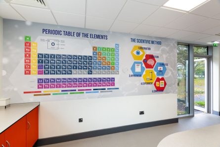 Ash Manor School Science Lab Wall Art - Promote Your School