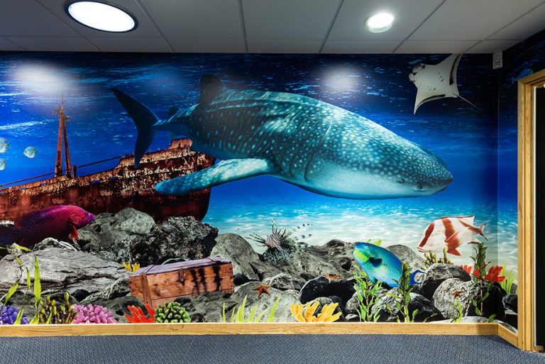 Lee Chapel Primary School Sea Life Corridor - Promote Your School