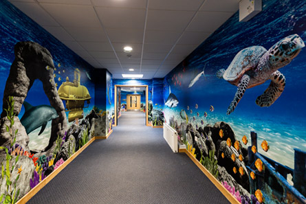 Lee Chapel Primary School Sea Life Corridor - Promote Your School
