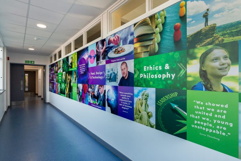 Visual displays for schools - Promote Your School