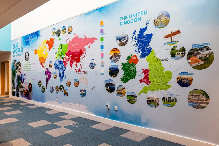 Burwell Village College Primary School Environmental Awareness Map ...