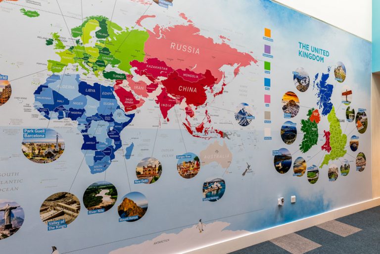 Burwell Village College Primary School Environmental Awareness Map ...