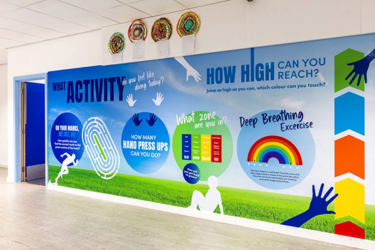 The Gatwick School Challenge Walls - Promote Your School