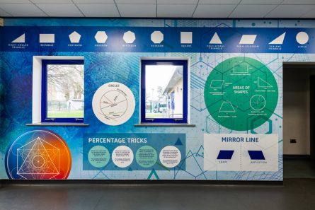 Selwood Academy Maths Department Wall Art - Promote Your School