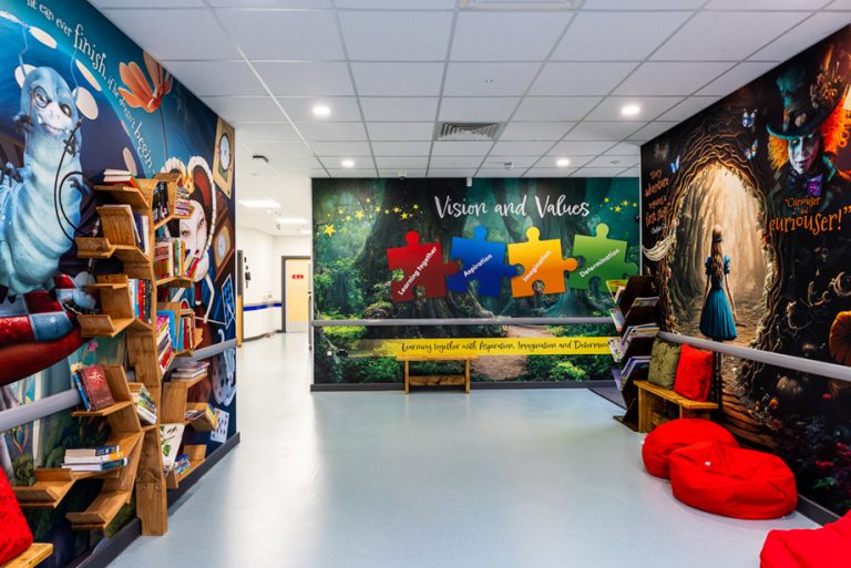 Whitfield Aspen School Values Wall Art - Promote Your School