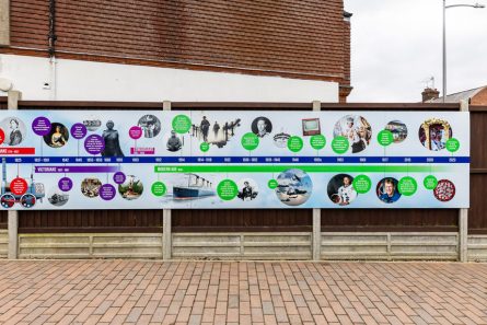 Victoria Road Primary School Outdoor Timeline - Promote Your School